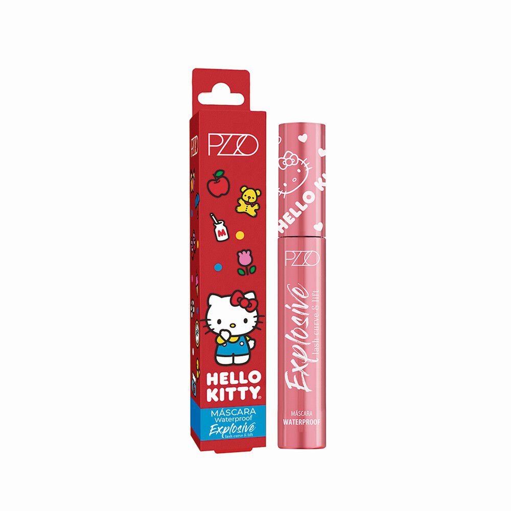 Máscara de Pestañas Explosive Waterproof Hello Kitty PZZO