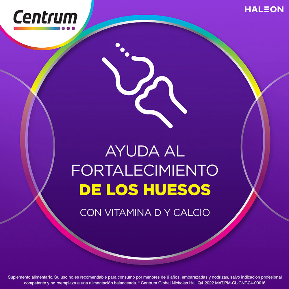 Centrum Mujer Multivitaminico / Multimineral 60 Comprimidos Recubiertos