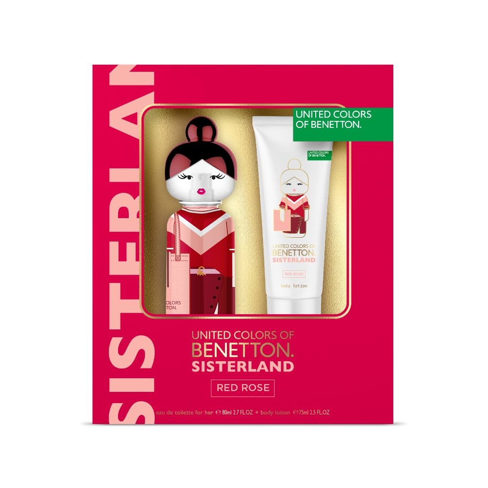Red Rose Eau Toilette 80 ml + Body Lotion 75 ml - Maicao