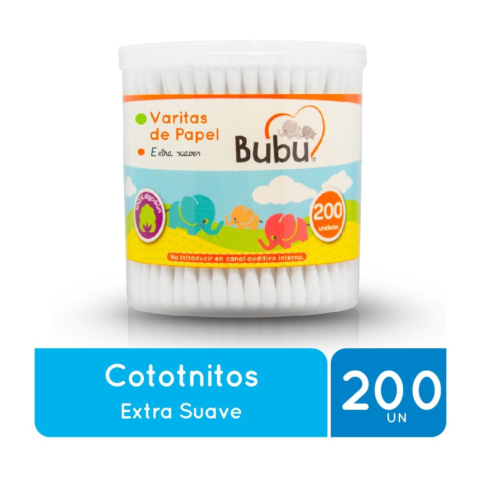 Cotonitos extra suaves 200 unidades