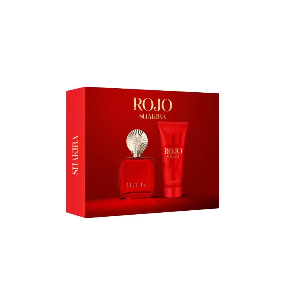 Set Regalo Perfume Mujer Rojo EDP 50ml + Body Lotion 75ml