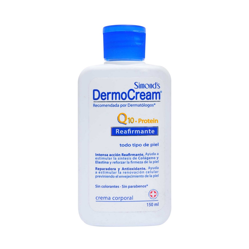 Dermocream Crema Corporal Reafirmante Q10 Protein Todo Tipo Piel 150 mL
