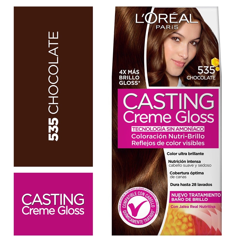 Casting Creme Gloss Coloración 535 Chocolate | Maicao