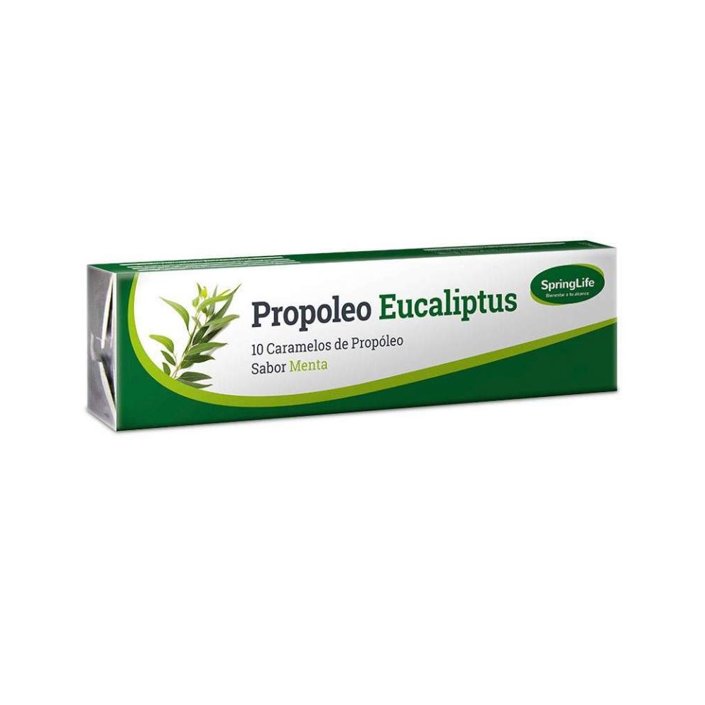 Propóleo Eucaliptus Caramelo Sabor Menta X10