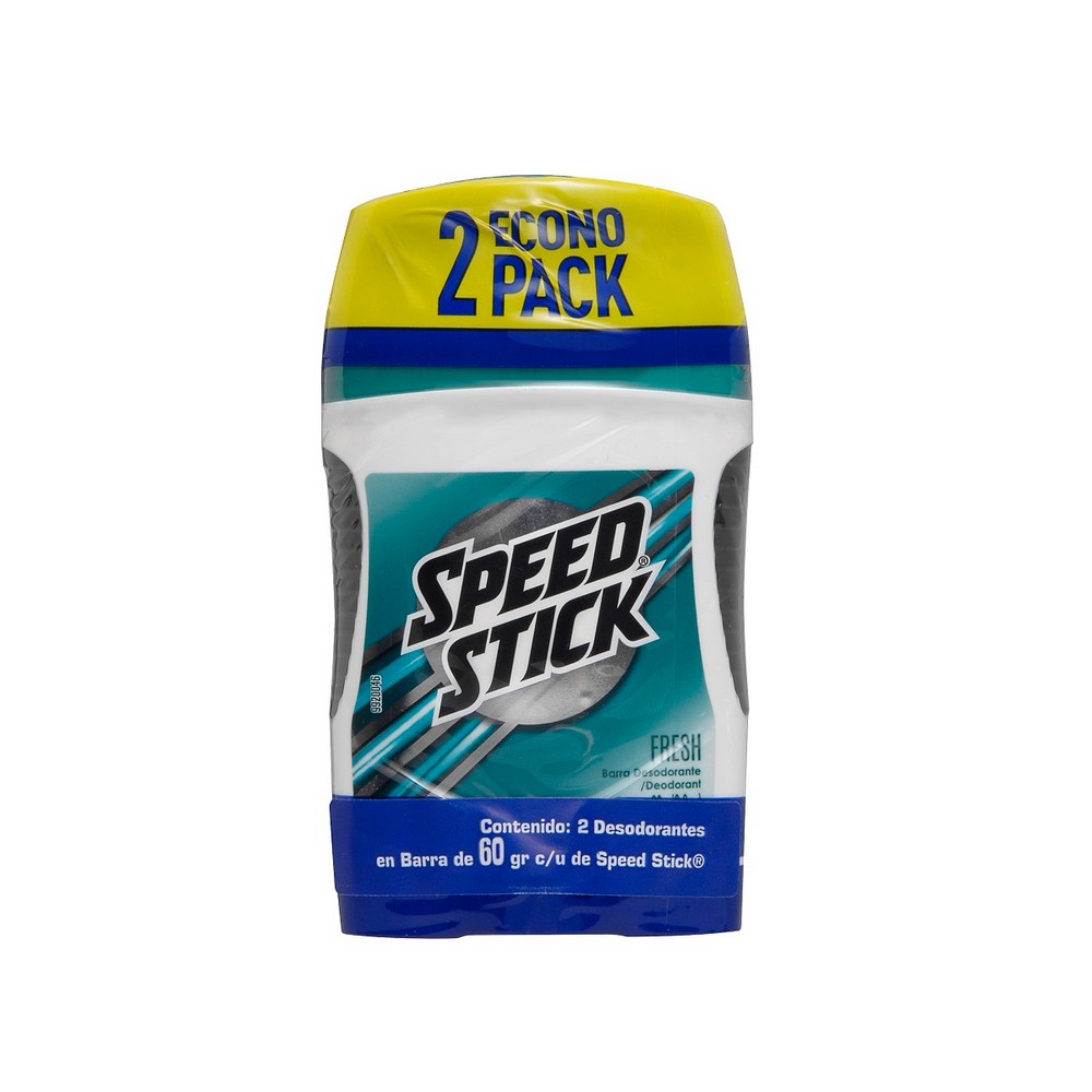 Pack Desodorante en Barra Stick Fresh 2 Unidades 60 gr