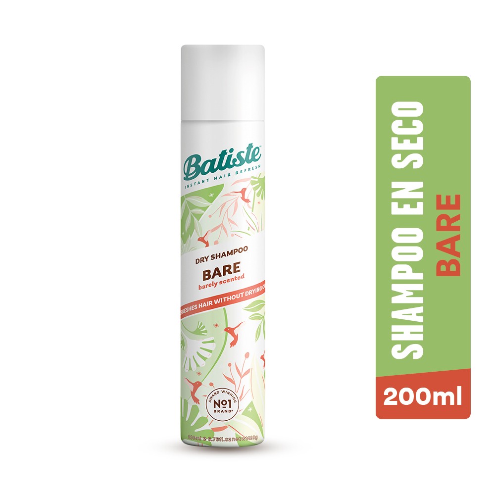 Shampoo En Seco Bare 200 ml