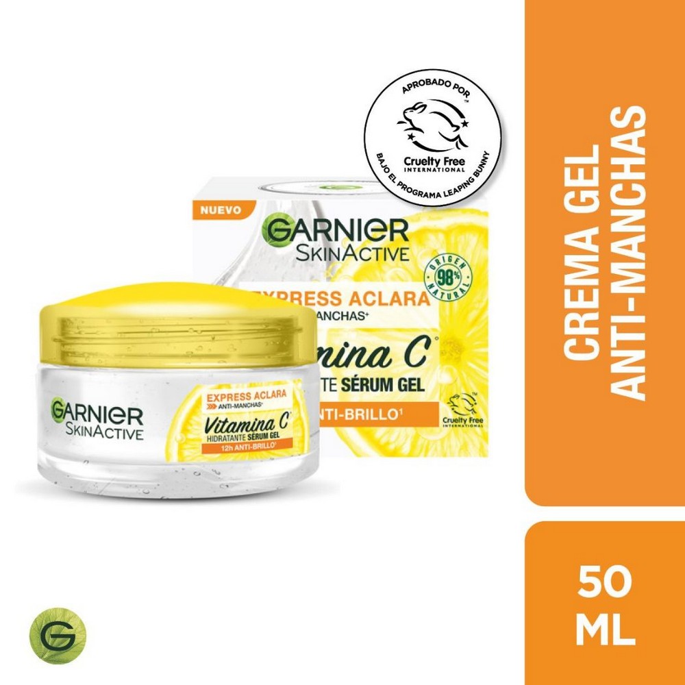 Hidratante Garnier Express Aclara Crema Gel 50 ml