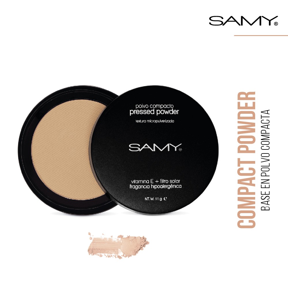 Pressed Powder Polvo Compacto Sin Espejo Beige