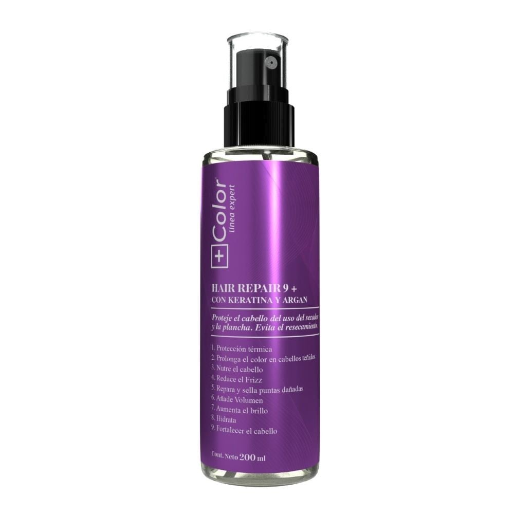 Hair Repair 9+ Protector Termico con Keratina y Argan 200ml