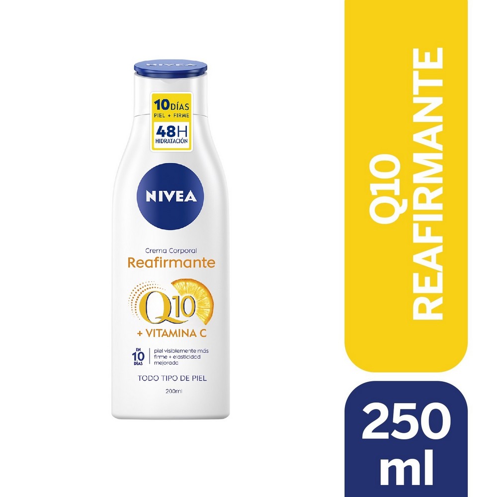 Crema Corporal Reafirmante Q10 250 mL