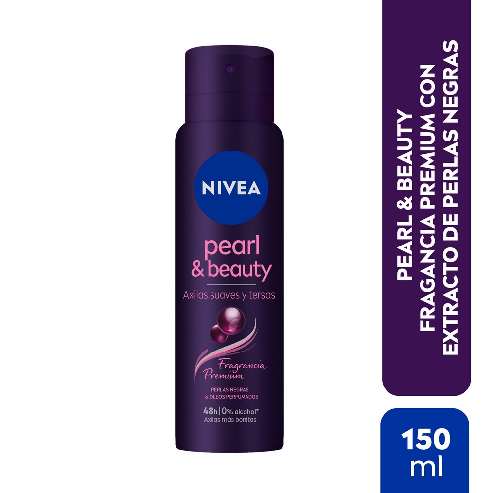 Desodorante Spray NIVEA Pearl & Beauty Black 150ml